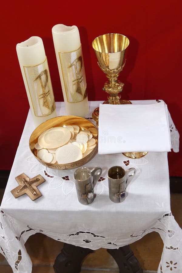 Communion Plates and Bible stock photo. Image of sacrifice - 2578640