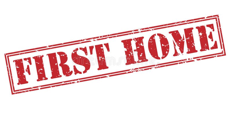 Our First Home Together Greeting Card. Cute Lettering Card Stock Vector ...