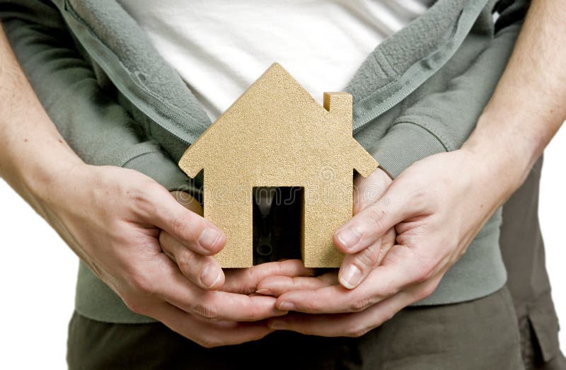 First house stock image. Image of metaphor, property - 24346085