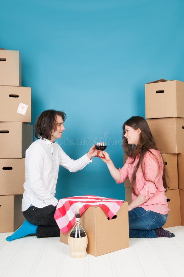 First house stock image. Image of living, carrying, house - 57747879
