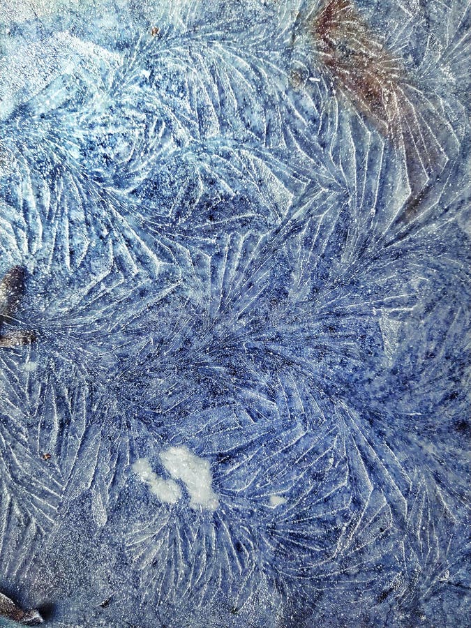 First ice stock image. Image of bstract, winter - 168191207