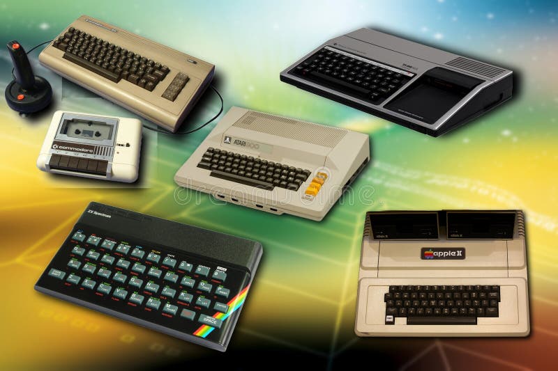 The First and Iconic Home Computers that in the 80s Began the Computer ...