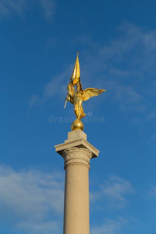 First Infantry Division Monument (Big Red One) Stock Photo - Image of ...
