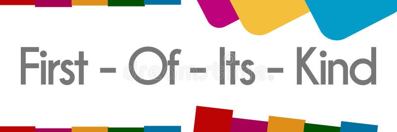 First of Its Kind Pink Orange Dots Stock Illustration - Illustration of ...