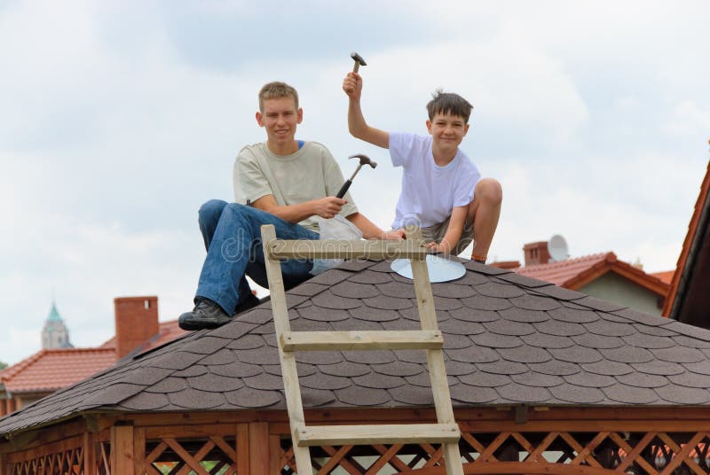 First job stock image. Image of outdoor, roofs, learning - 12738271