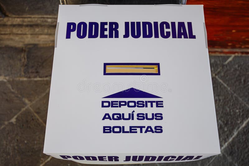First Judicial Election Held in Mexico Stock Photo - Image of judicial ...