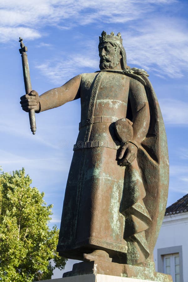 The first king of Portugal stock photo. Image of algarve - 105999536