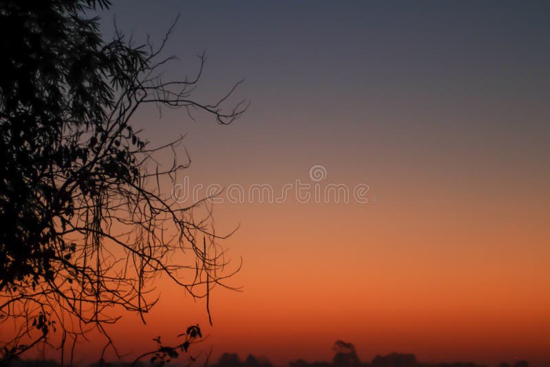 First light at the dawn stock photo. Image of afterglow - 205749204