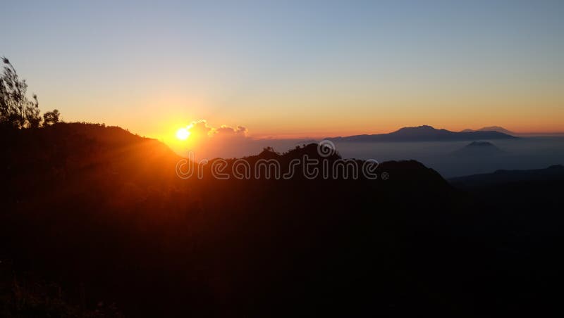 First light stock image. Image of dawn, bromo, light - 139491797