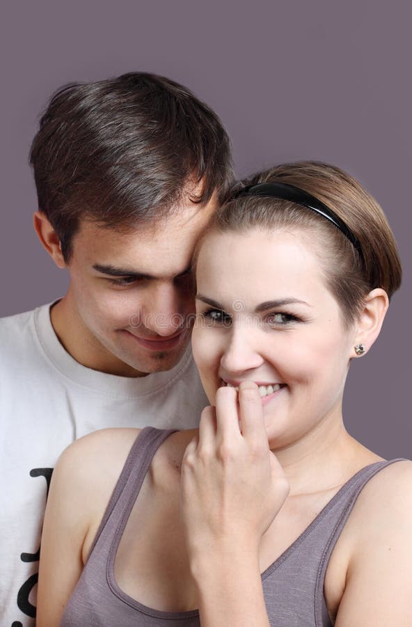 First love stock photo. Image of feel, couple, female - 21491058