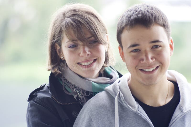 First love stock photo. Image of beauty, girl, cute, relationship - 6607412