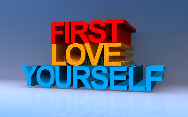 First Love Yourself Stock Illustrations – 152 First Love Yourself Stock ...