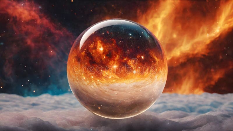 First Mable of Ice and Fire, Generative Ai Illustrator Stock ...