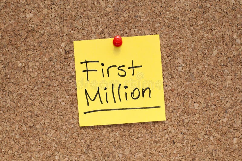 My first million dollars stock photo. Image of mercy, fortunate - 4750590