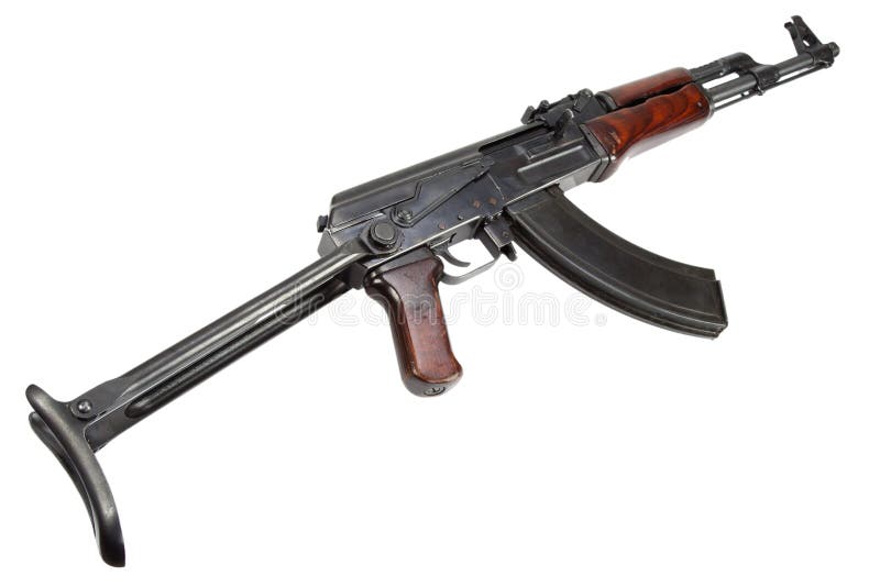 First Model AK 47 from 1954 Assault Rifle Stock Photo - Image of ...
