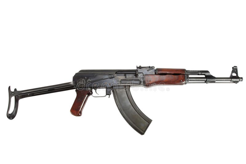 First Model AK 47 from 1954 Assault Rifle Stock Photo - Image of combat ...