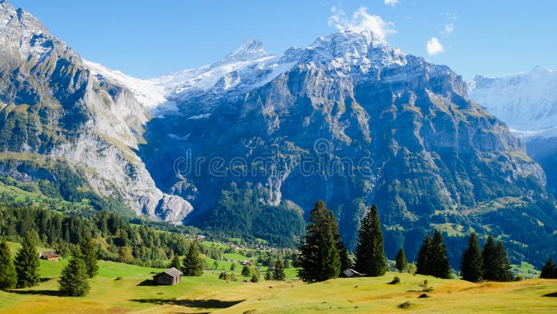 First Mountains Switzerland Stock Photo - Image of nature, europe: 80596490