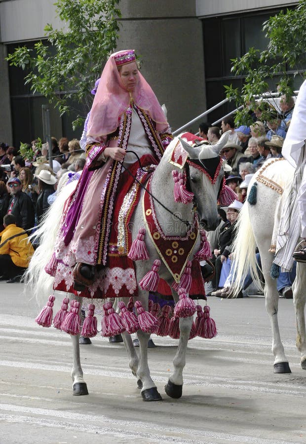First Nations People in the Calgary Stampede Editorial Stock Photo ...