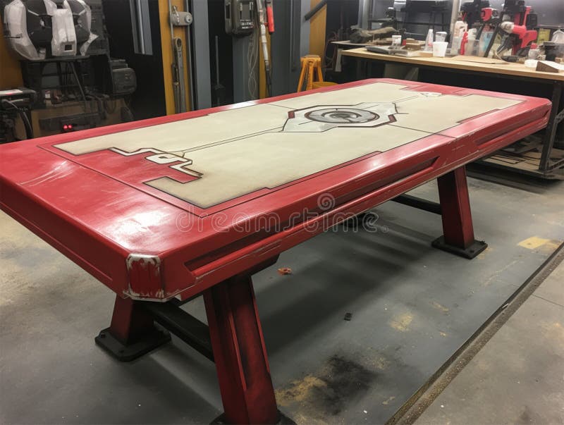 First Person Angle Work Desk Setup for Graphic Design Stock ...