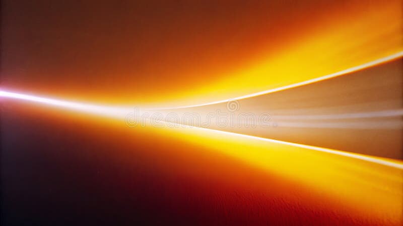 First-Person Perspective Converging Light Streams - Orange and White ...