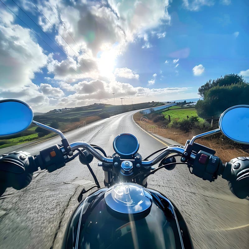 221 Motorcycle Rider First Person View Stock Photos - Free & Royalty ...