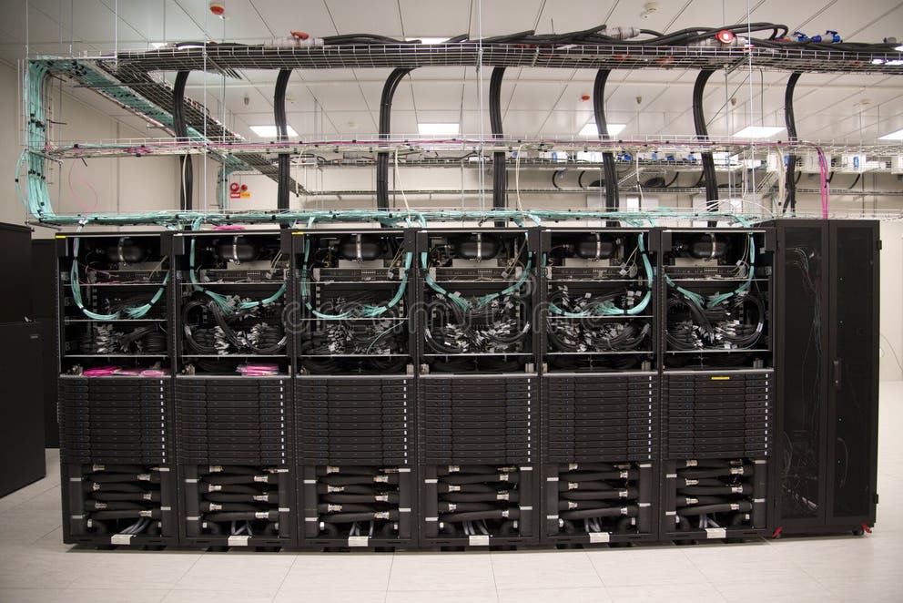 First Petascale Supercomputer is Eastern Europe Editorial Photography ...