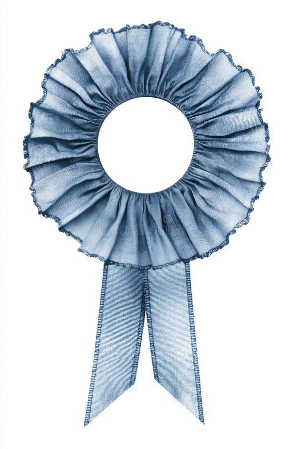 Blue Ribbon First Prize stock vector. Illustration of achievement - 6629195