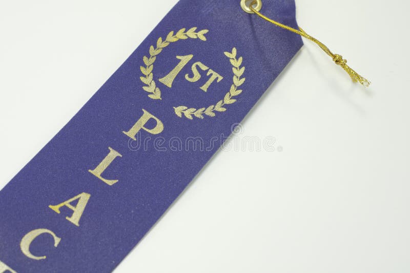 First ribbon stock image. Image of ribbon, award, competition - 1462073