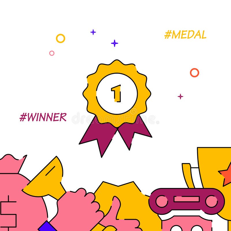 Line Drawing First Place Stock Illustrations – 1,098 Line Drawing First ...