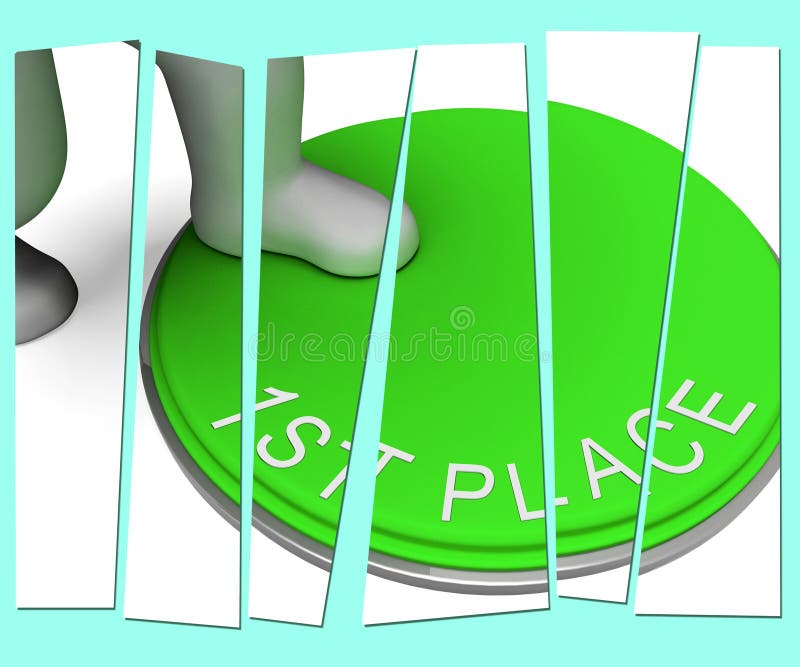 First Place Pressed Means 1st and Victor Stock Illustration ...