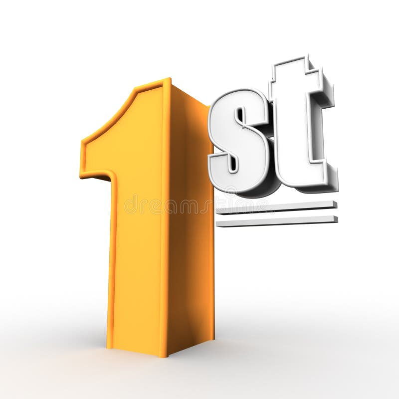 First place symbol stock illustration. Illustration of shiny - 11050038