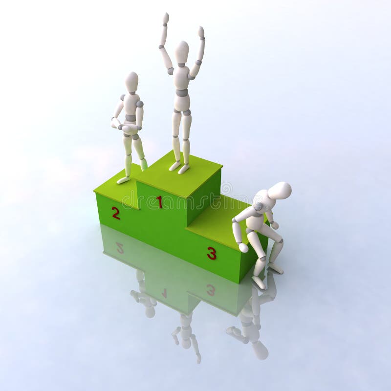 First Place Trophy stock image. Image of prize, businessmen - 4562037