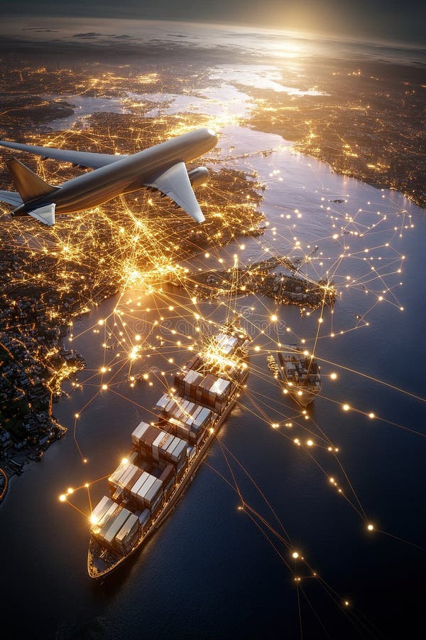 First Plan of Sea, Land and Air Transportation System, with a ...