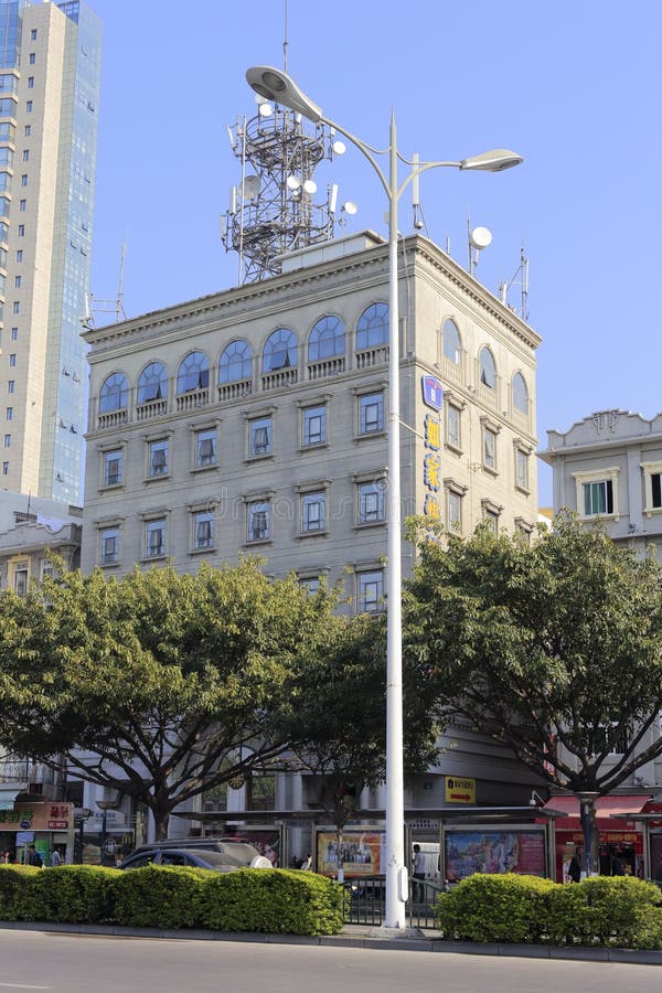 The First Post Building in Amoy City Editorial Stock Image - Image of ...