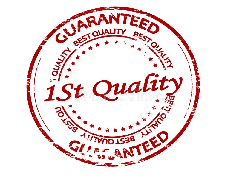 Quality assurance stock illustration. Illustration of stamp - 109935473