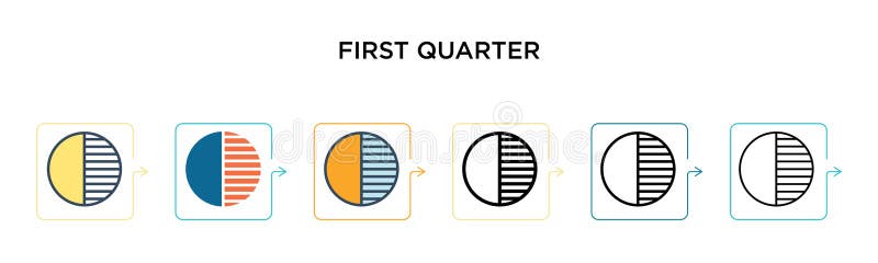 Colored Quarter Stock Illustrations – 950 Colored Quarter Stock ...