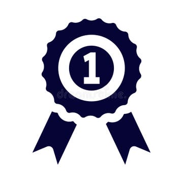 First, First Rank, Badge, Winner Badge, First Rank Badge Icon Stock ...