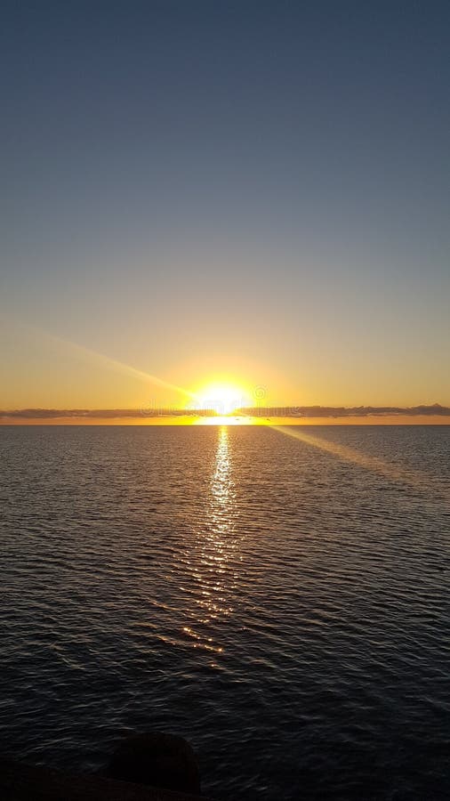 First Rays of the Morning Sun Stock Image - Image of morning, sunrise ...