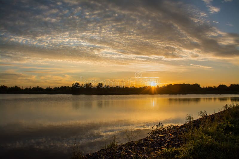 The first rays stock image. Image of landscape, morning - 75197197