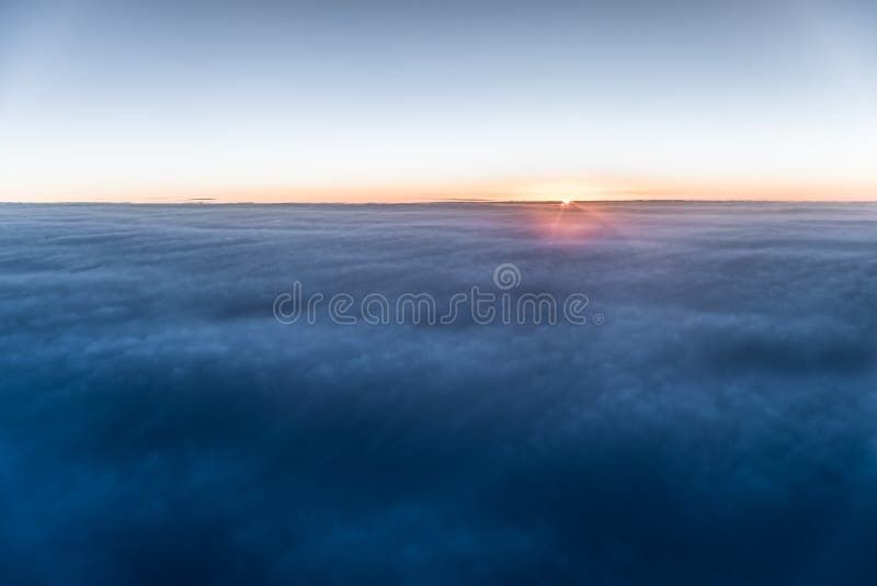 First rays of sunrise stock photo. Image of clouds, beautiful - 87340312