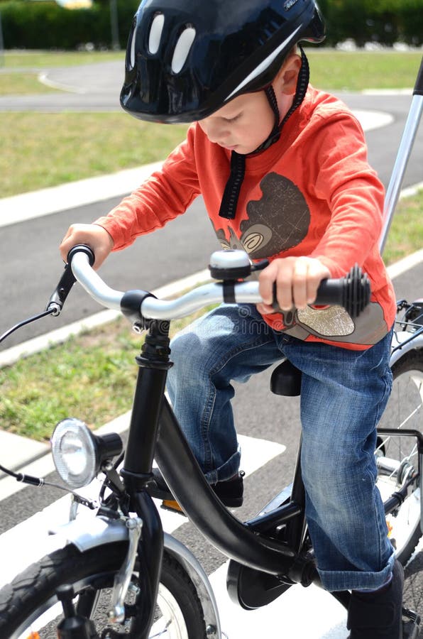 First ride stock image. Image of cycling, summer, bike - 20057553