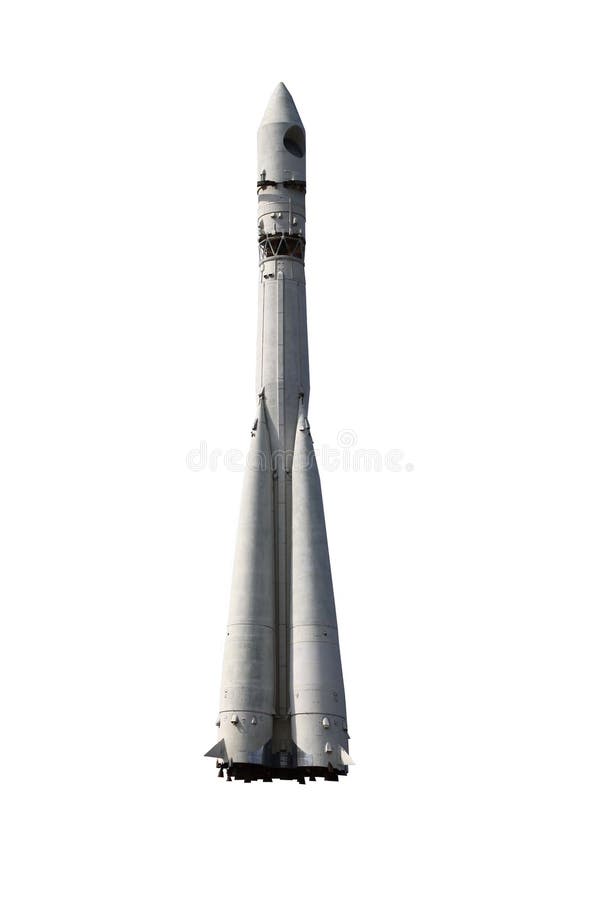 First rocket of the world stock photo. Image of baikonur - 14086672