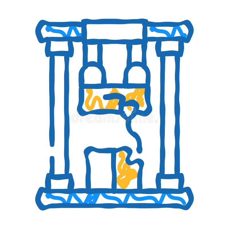 First Sample Production Icon Doodle Illustration Stock Illustration ...