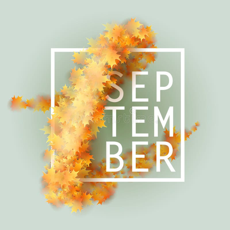 First September Welcome Back To School, Stationery Stock Vector ...