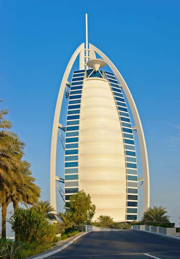 First Seven Stars Luxury Hotel Bur Editorial Photography - Image of ...