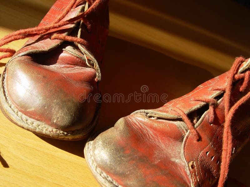 First shoes stock image. Image of leather, shoes, shoelace - 14437