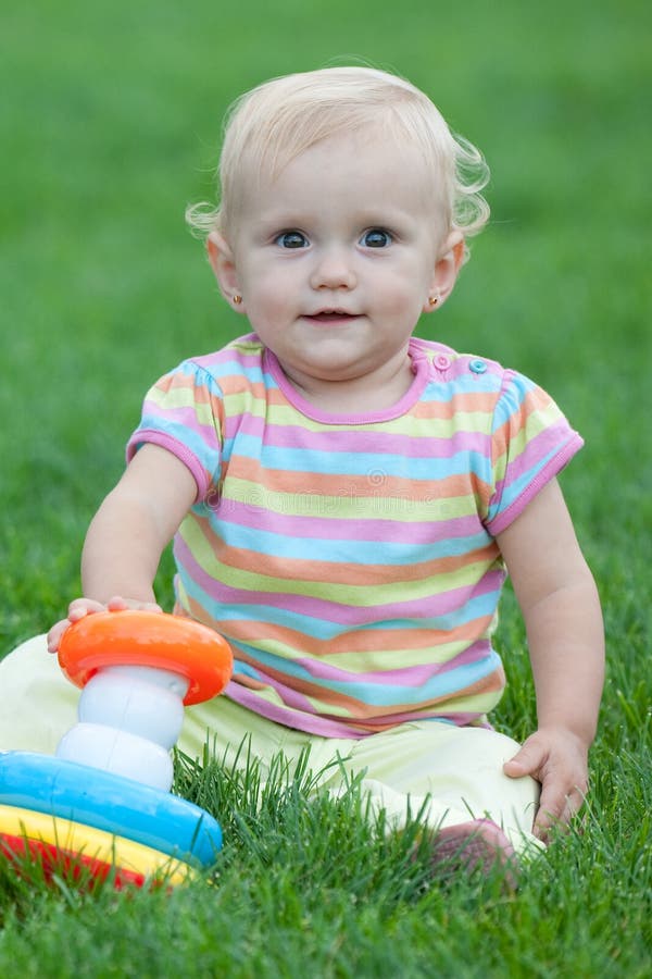 Girl s first grief stock image. Image of girl, leisure - 20462693