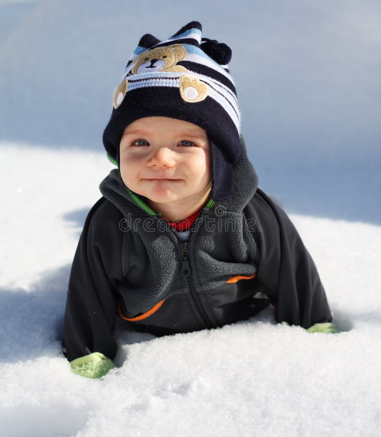 First snow stock photo. Image of cold, little, small - 13319994