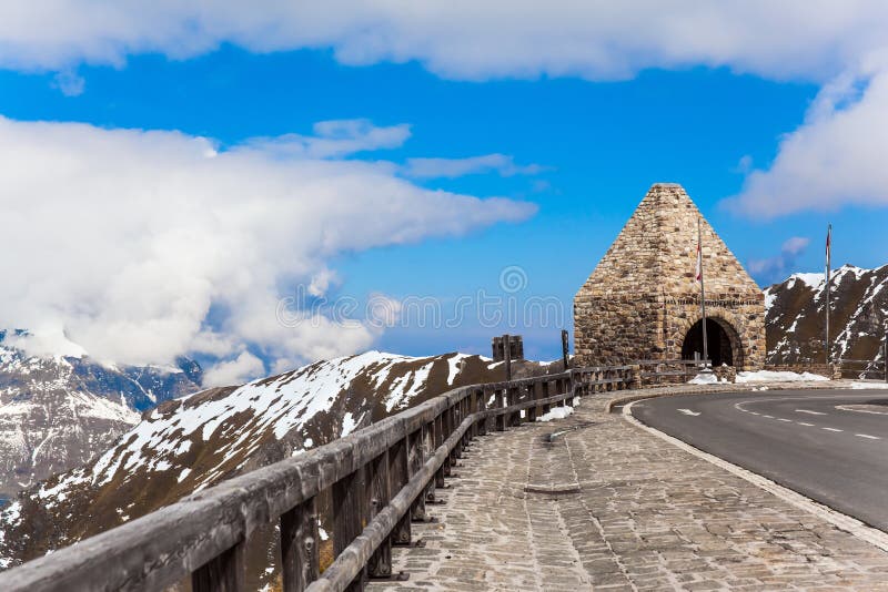 The First Snow Fell in September Stock Image - Image of glockner ...