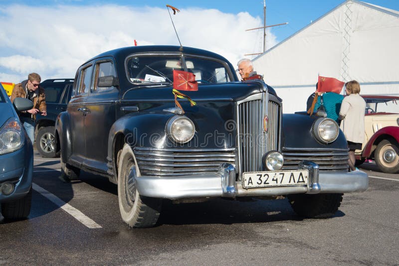 The First Soviet Post-war Car of the Representative Class ZIS-110 ...